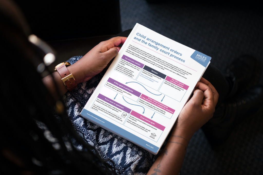 Flowchart: Child arrangement orders and the family court process ...